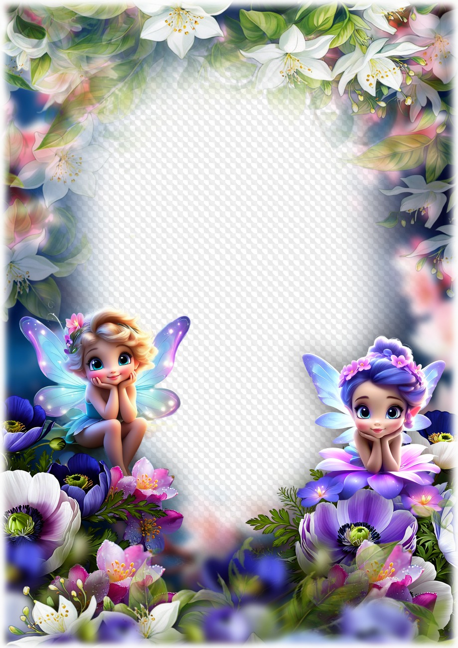 Fairies PNG frames