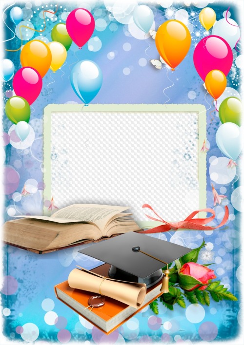 School frame, photo frame