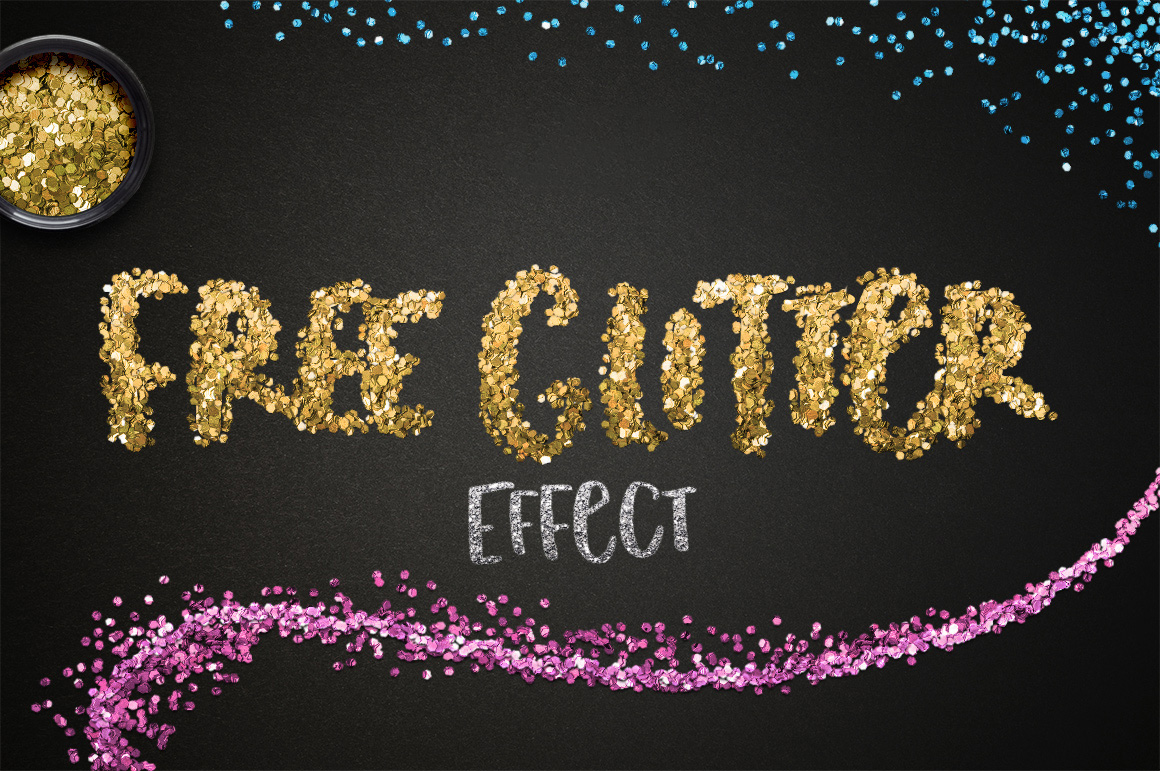Gold Glitter Styles free download