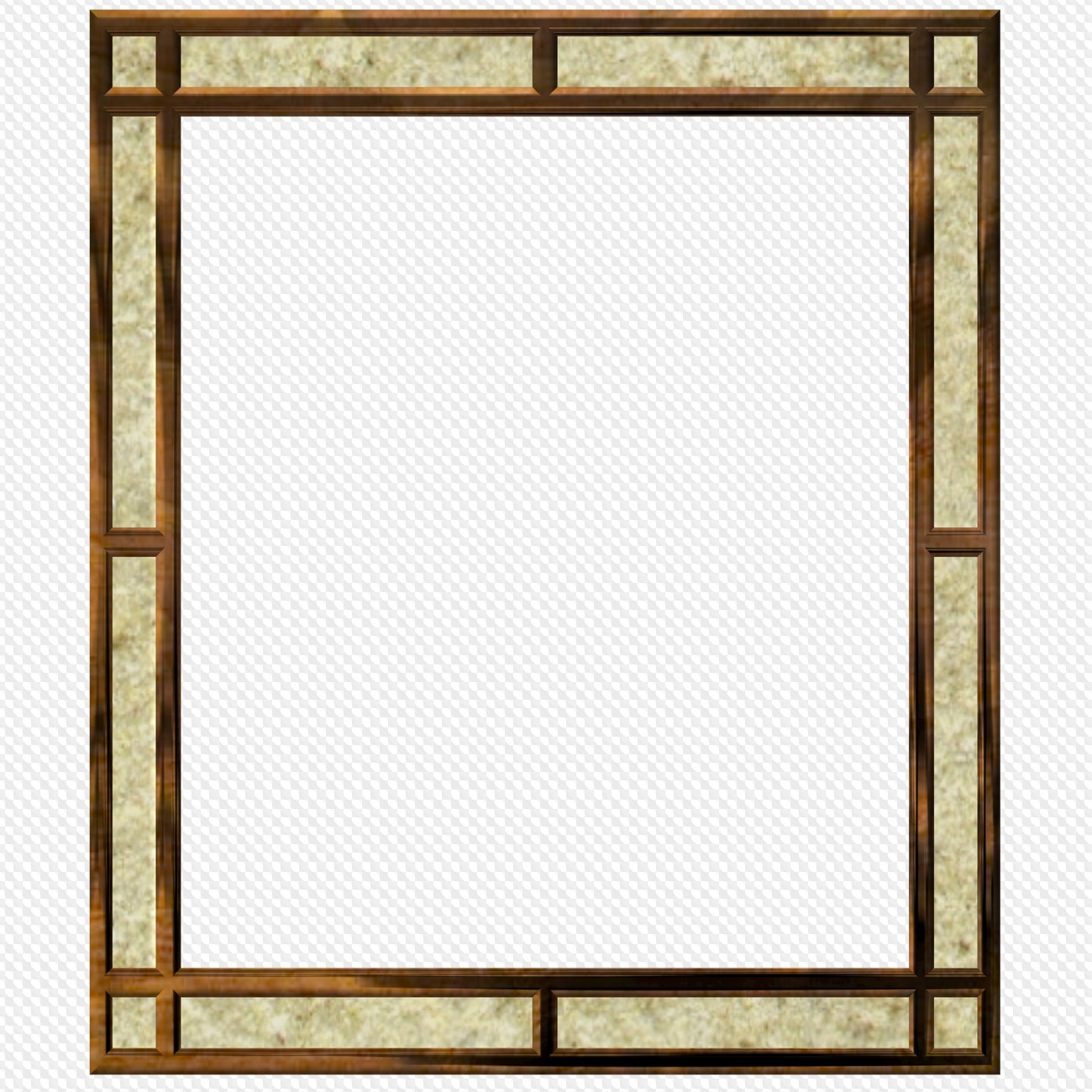 Rectangular multi-colored frames PNG (45 frames, download)