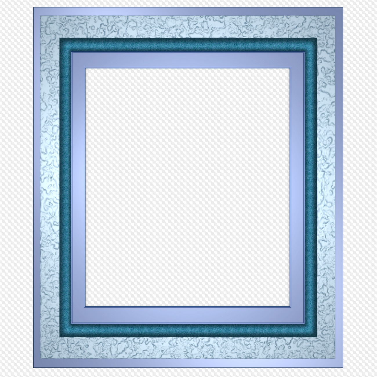 Rectangular multi-colored frames PNG (45 frames, download)