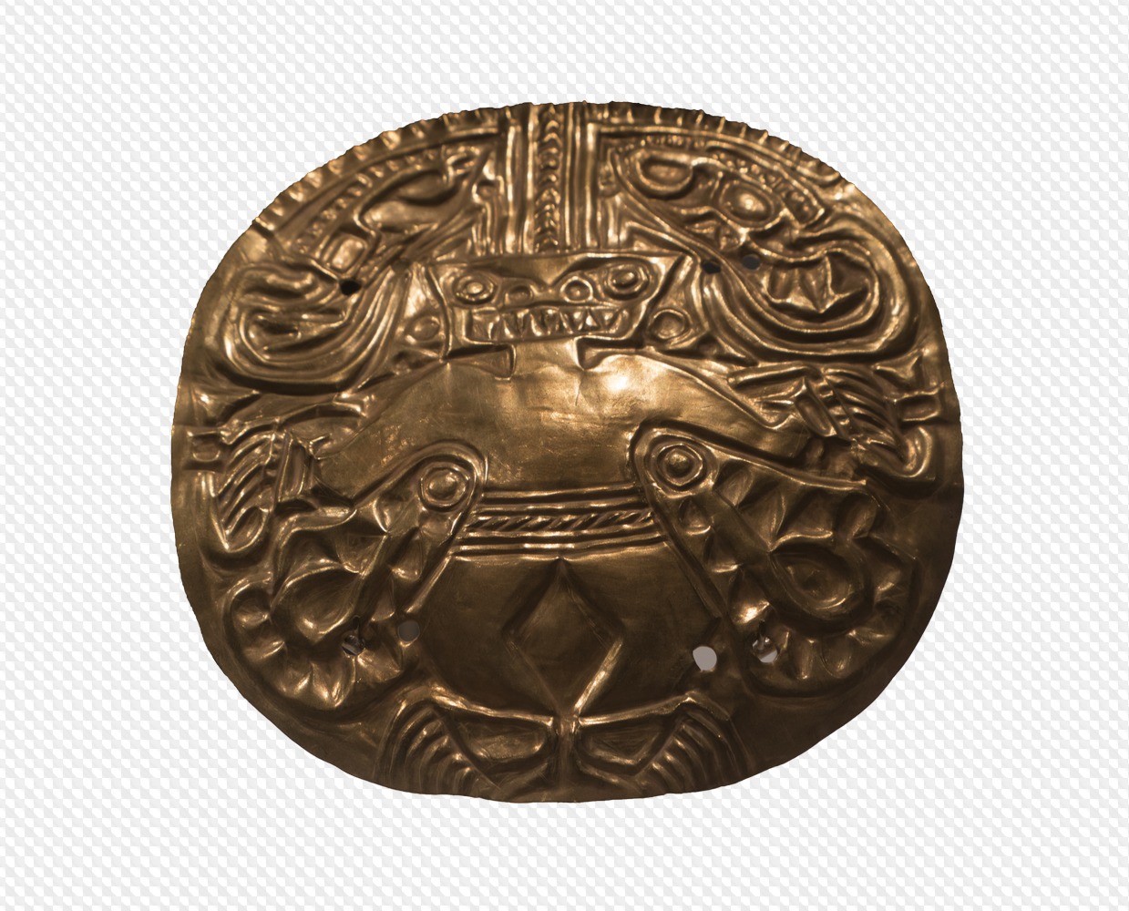 Aztec Golden Relics 44 PNG Transparent Background