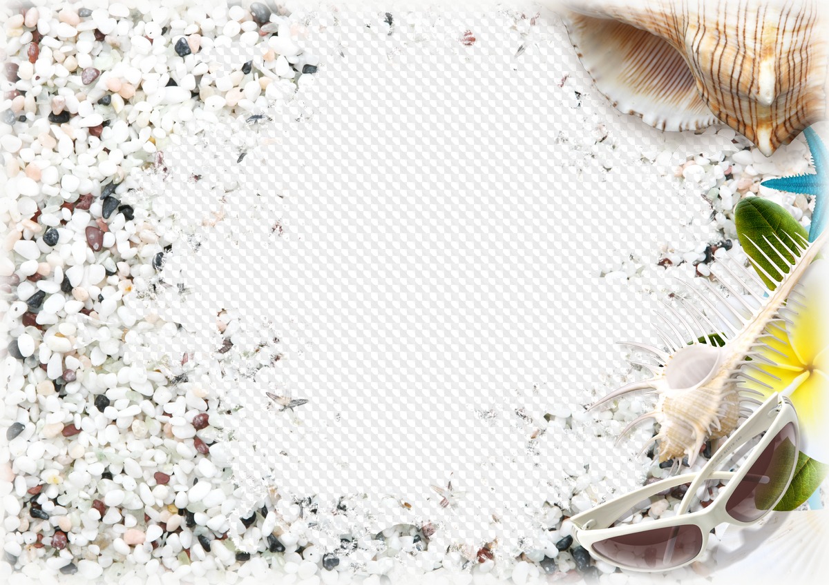 Eight PNG sea frames free download