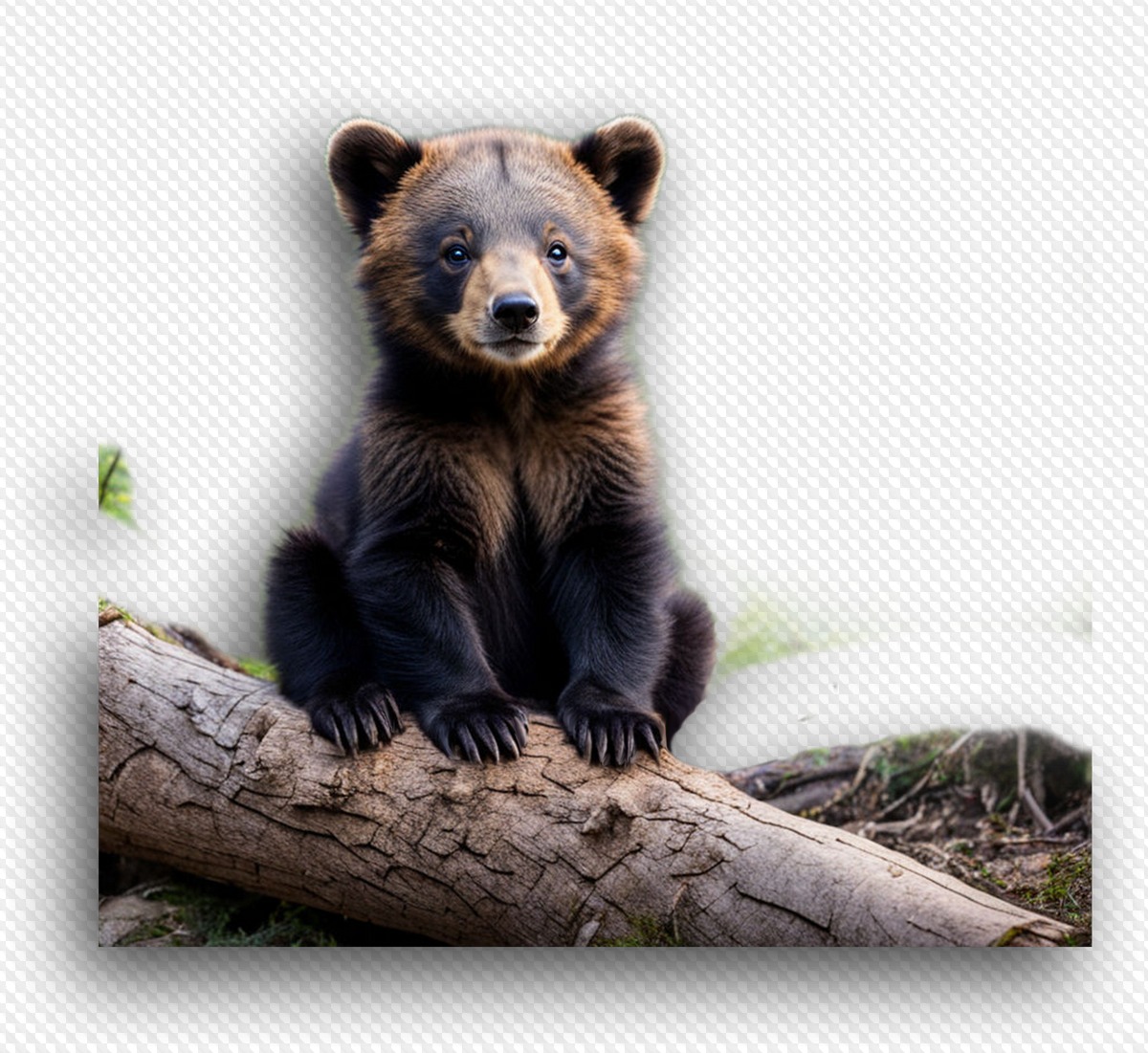 Teddy Bear On Tree Two PNG Transparent Background
