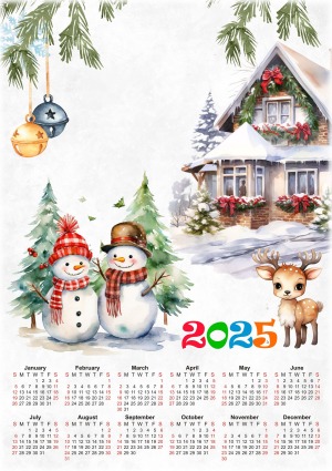 Spring calendar 2025