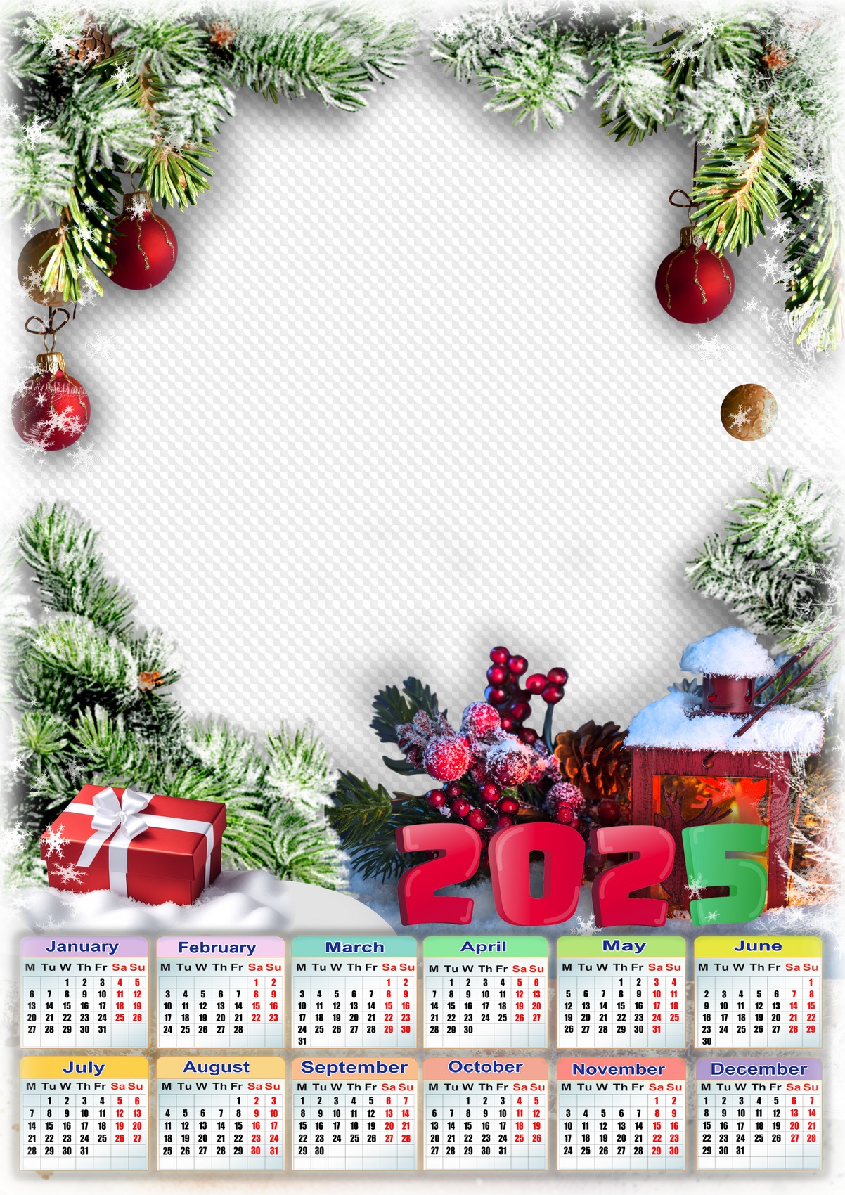 Calendar photo frame 2025 download
