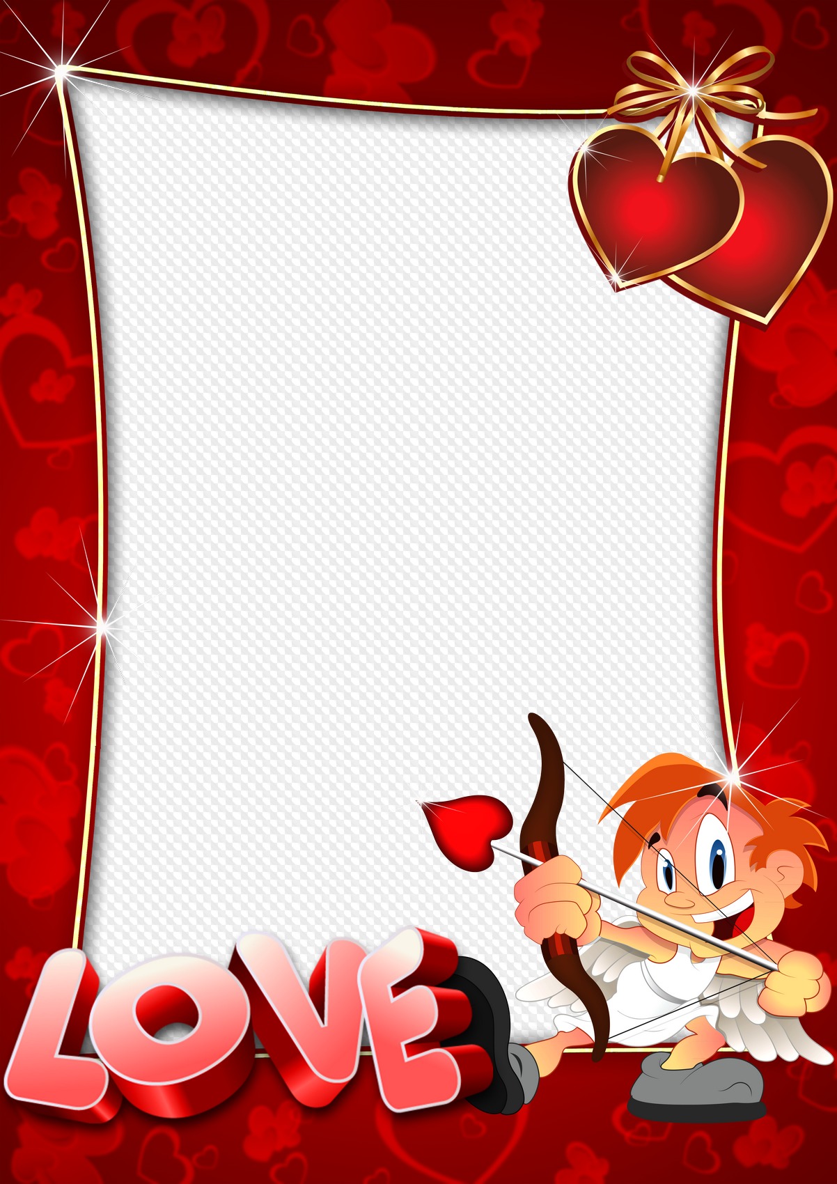 Two Romantic Valentine's Day Photo Frames to Download