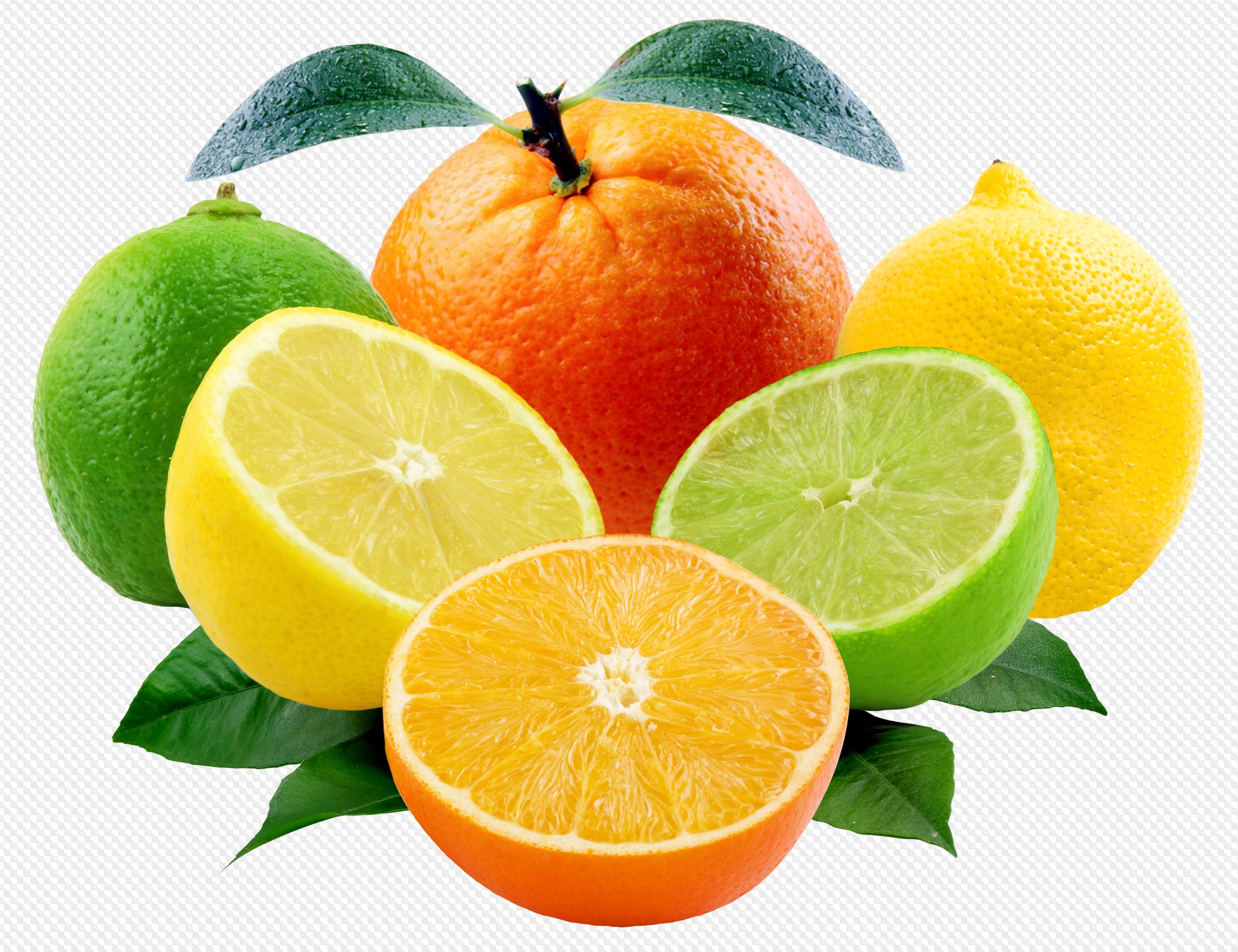 Citrus PNG: orange, mandarin, lemon, lime, grapefruit, 30 HQ PNG ...
