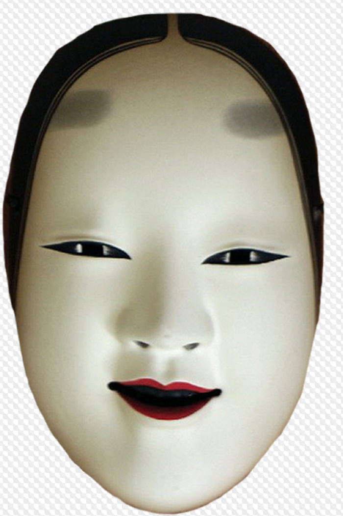 Theater masks PNG Japanese demon masks. 12 PNG with transparent background.