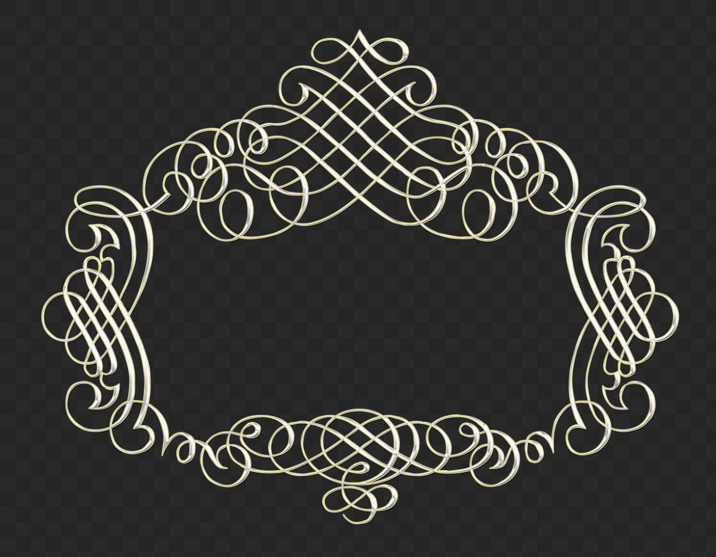 Horizontal white png frames 55 png