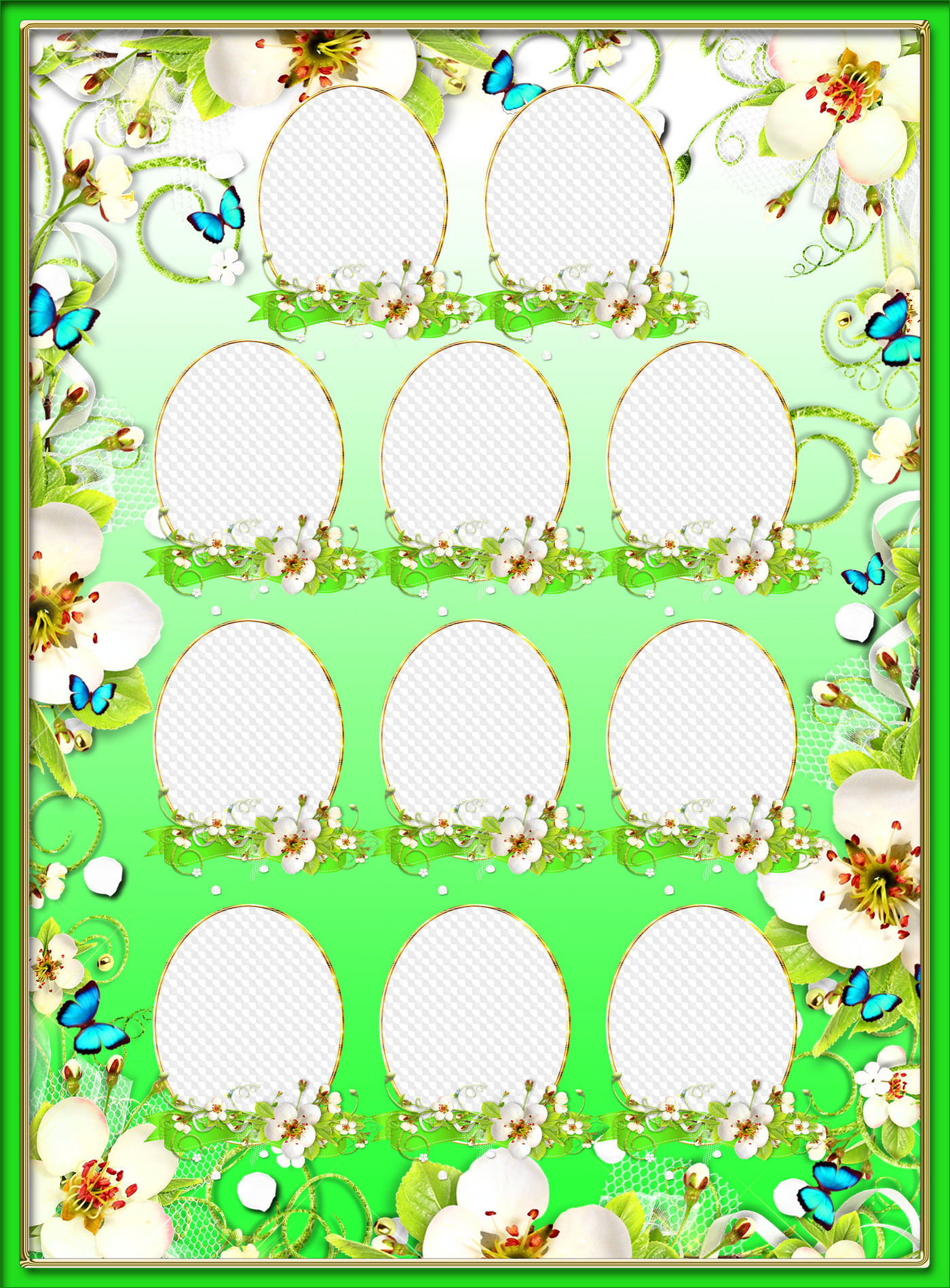 Vignette png and psd