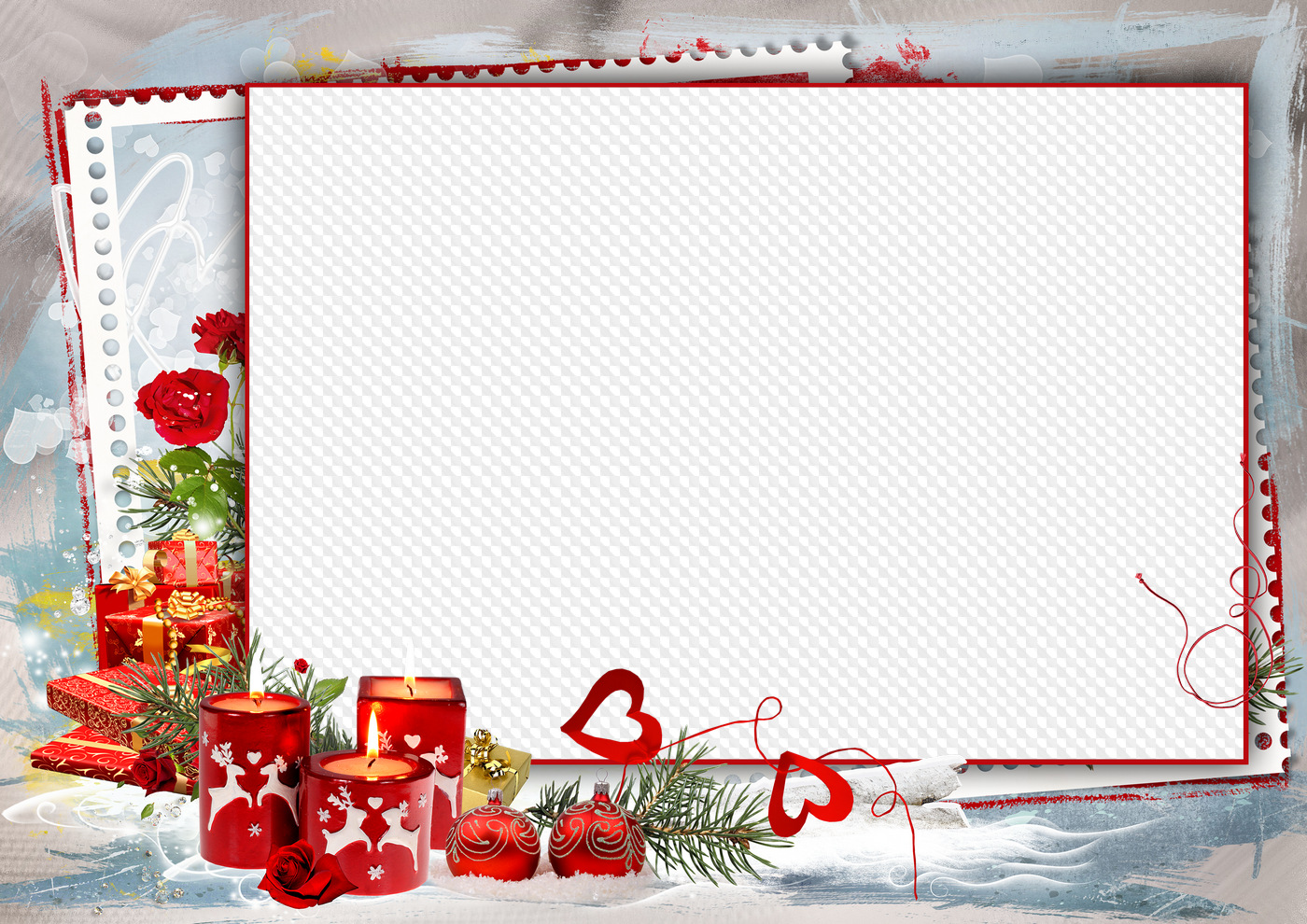 Winter Photo frame download