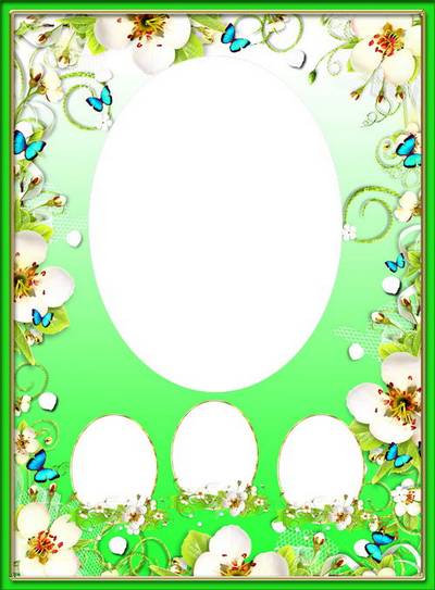 Vignette photo frame psd