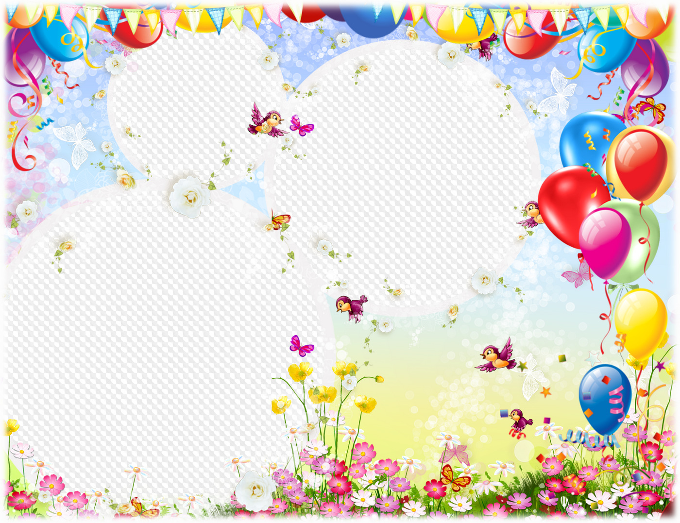 Goodbye kindergarten! png frame, psd photo frame