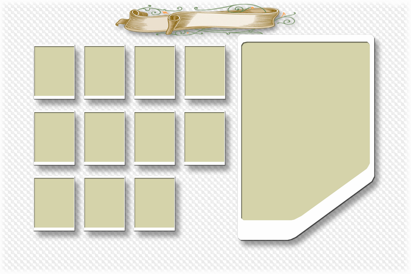 Vignette for 12 photos