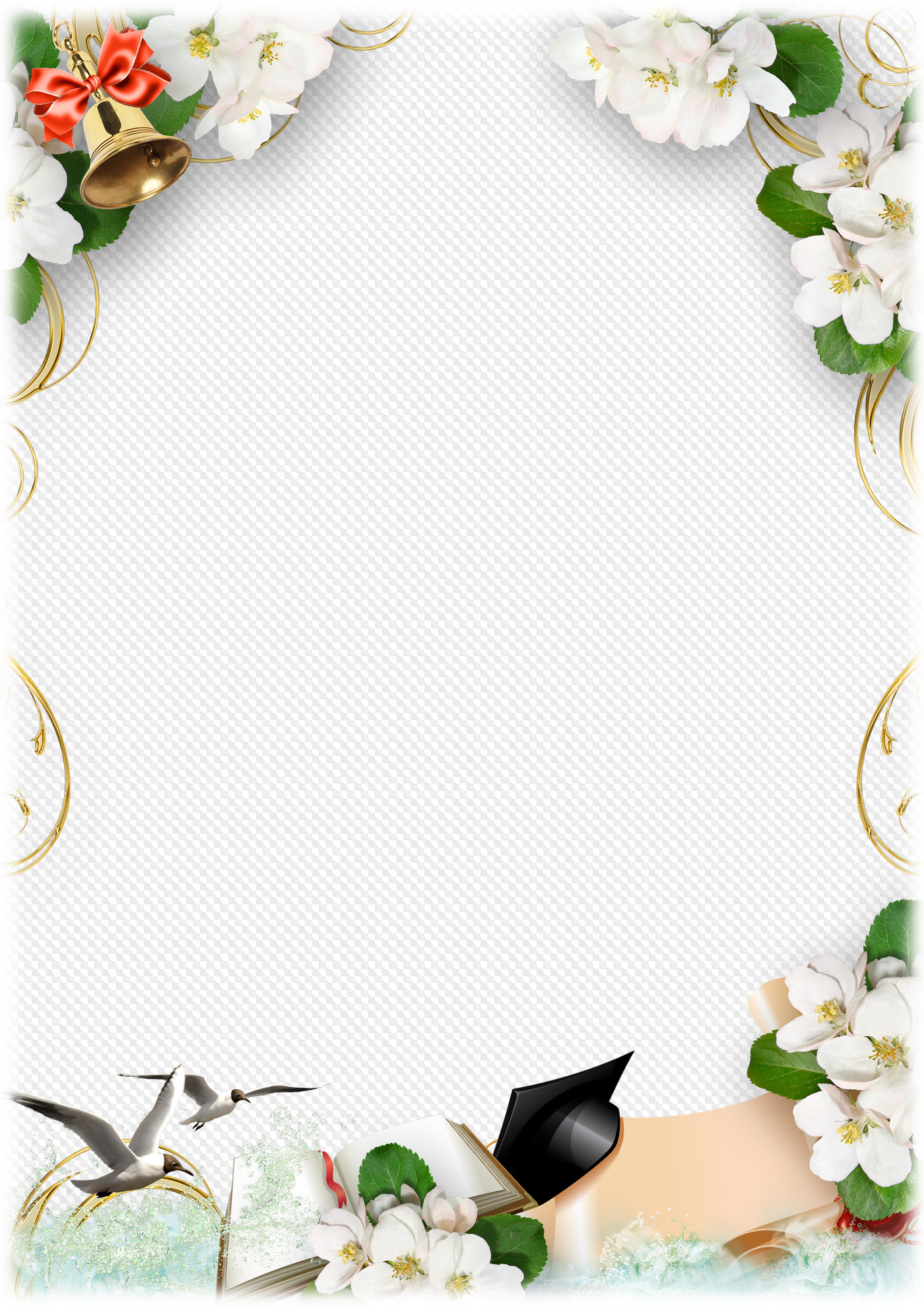 Photo frame for a graduate.