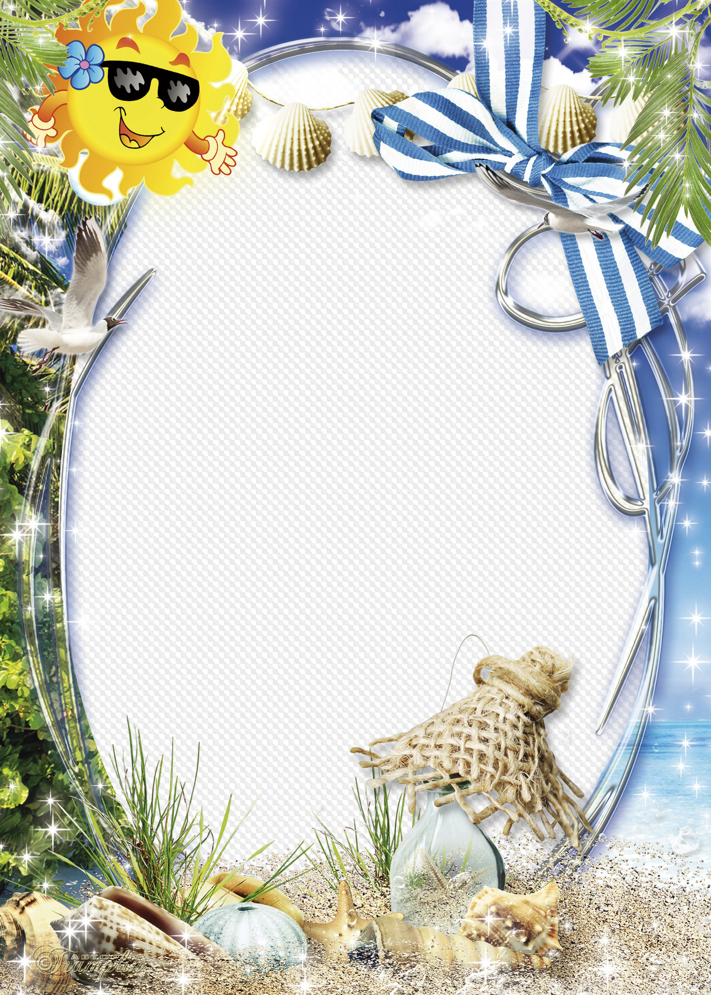 Summer Photo Frame - Rest, sea, beaches